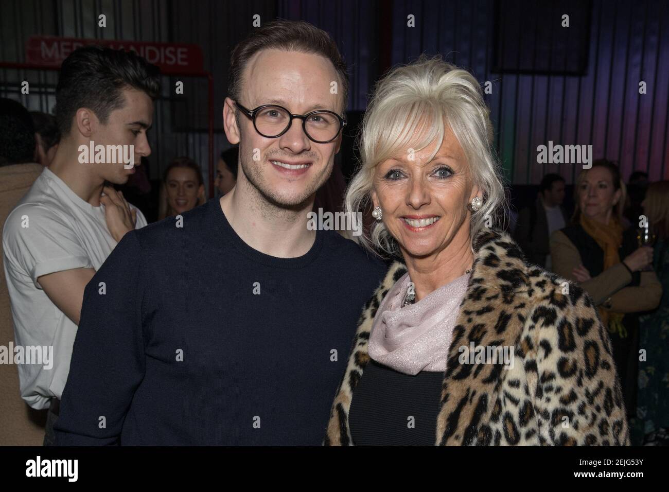 Kevin Clifton and Debbie McGee attend The Wedding Singer press night at ...