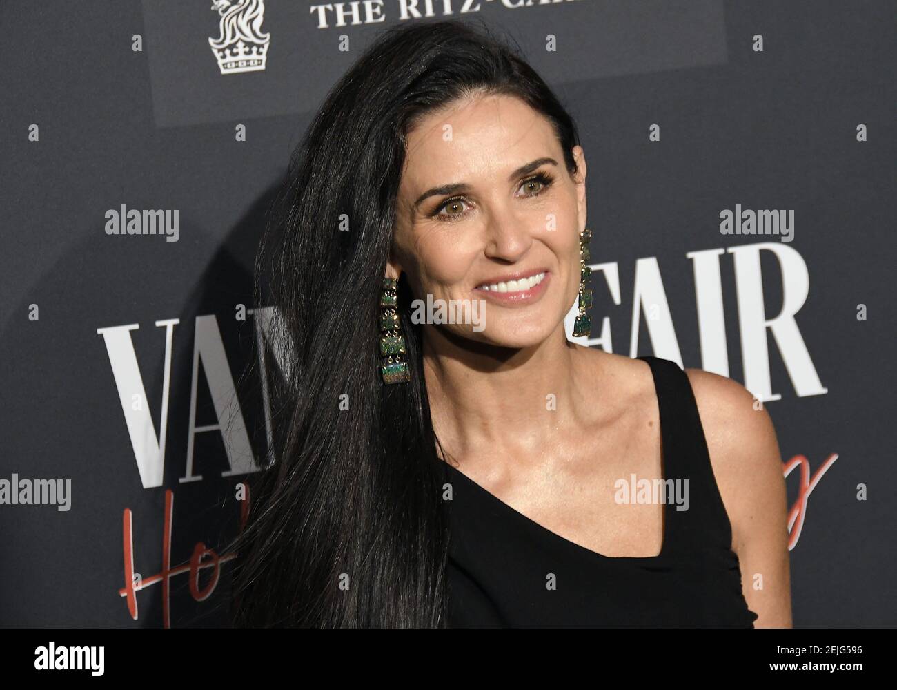 Demi Moore arrives at the Vanity Fair HOLLYWOOD CALLING Exhibition held ...