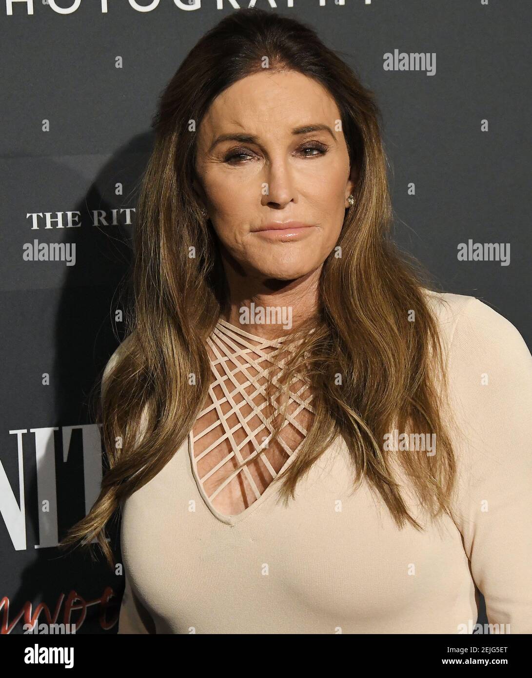 Caitlyn Jenner arrives at the Vanity Fair HOLLYWOOD CALLING Exhibition ...