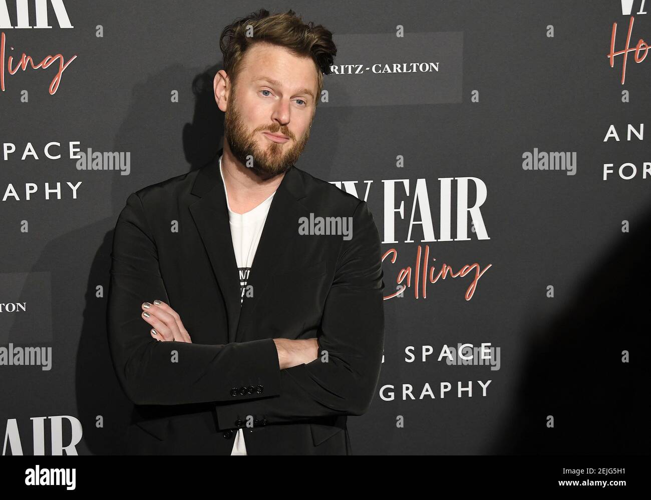 Bobby Berk arrives at the Vanity Fair HOLLYWOOD CALLING Exhibition held ...