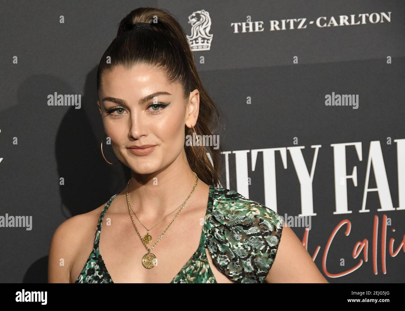 Rachel Matthews arrives at the Vanity Fair HOLLYWOOD CALLING Exhibition ...