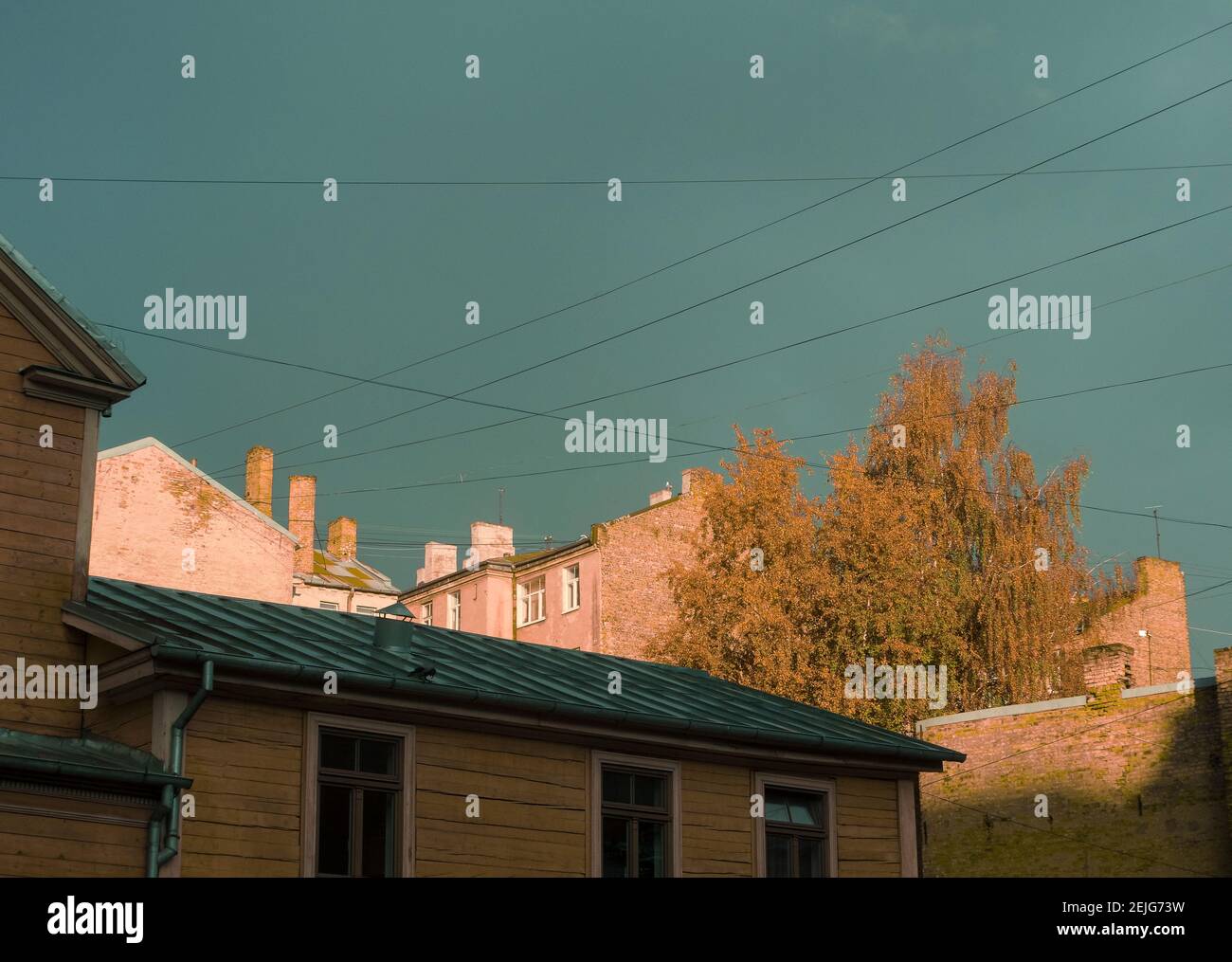 Building architecture in eastern Europe, Riga, Latvia Stock Photo - Alamy