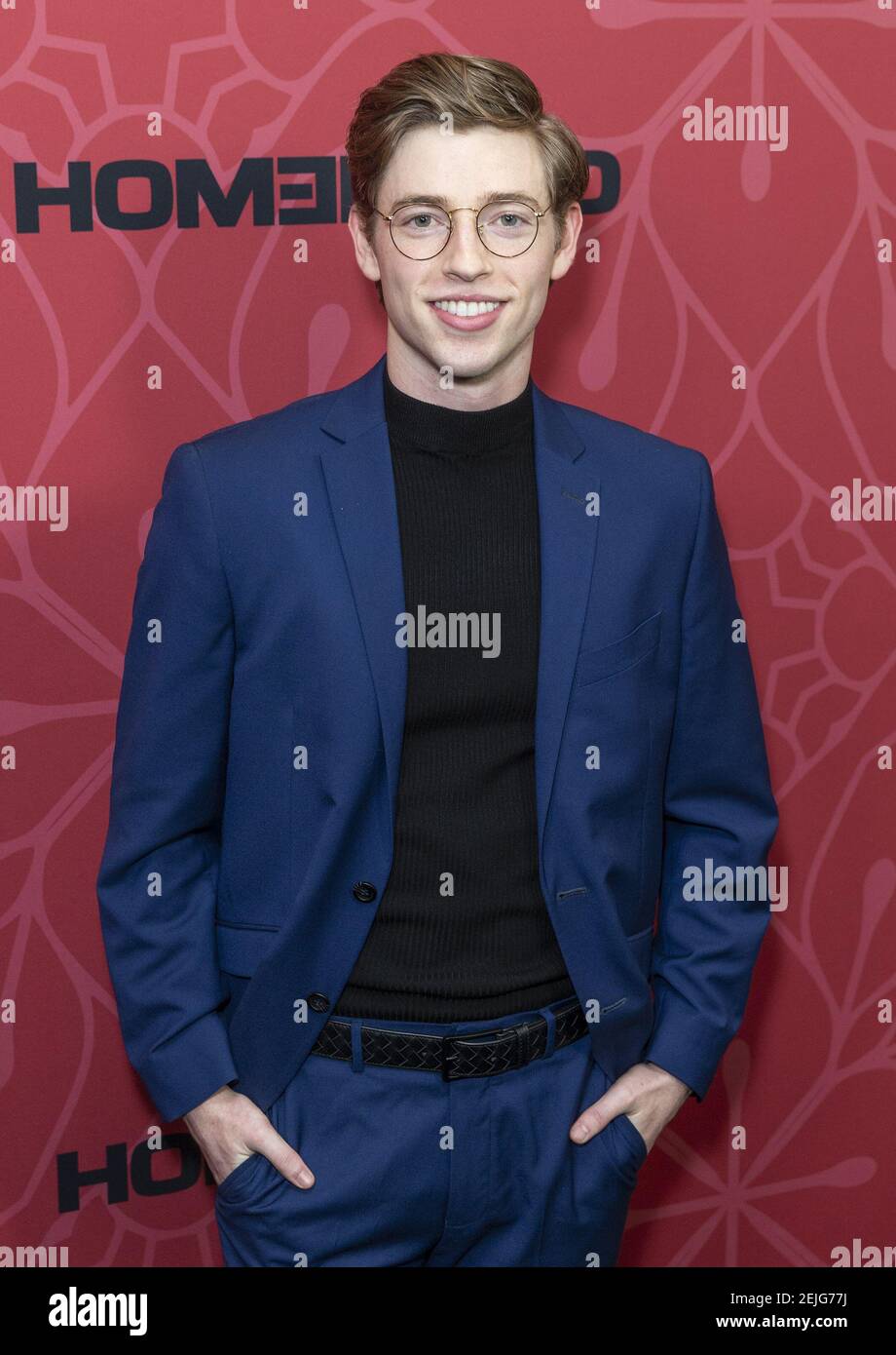 Jackson Pace attends the Homeland Season 8 premiere at Museum of Modern Art (Photo by Lev Radin ...