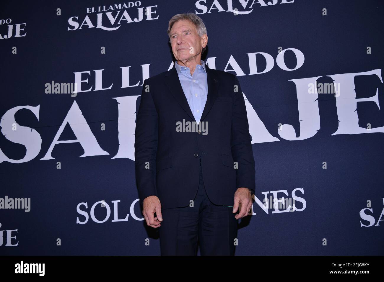 MEXICO CITY, MEXICO - FEBRUARY 5: American actor Harrison Ford poses ...