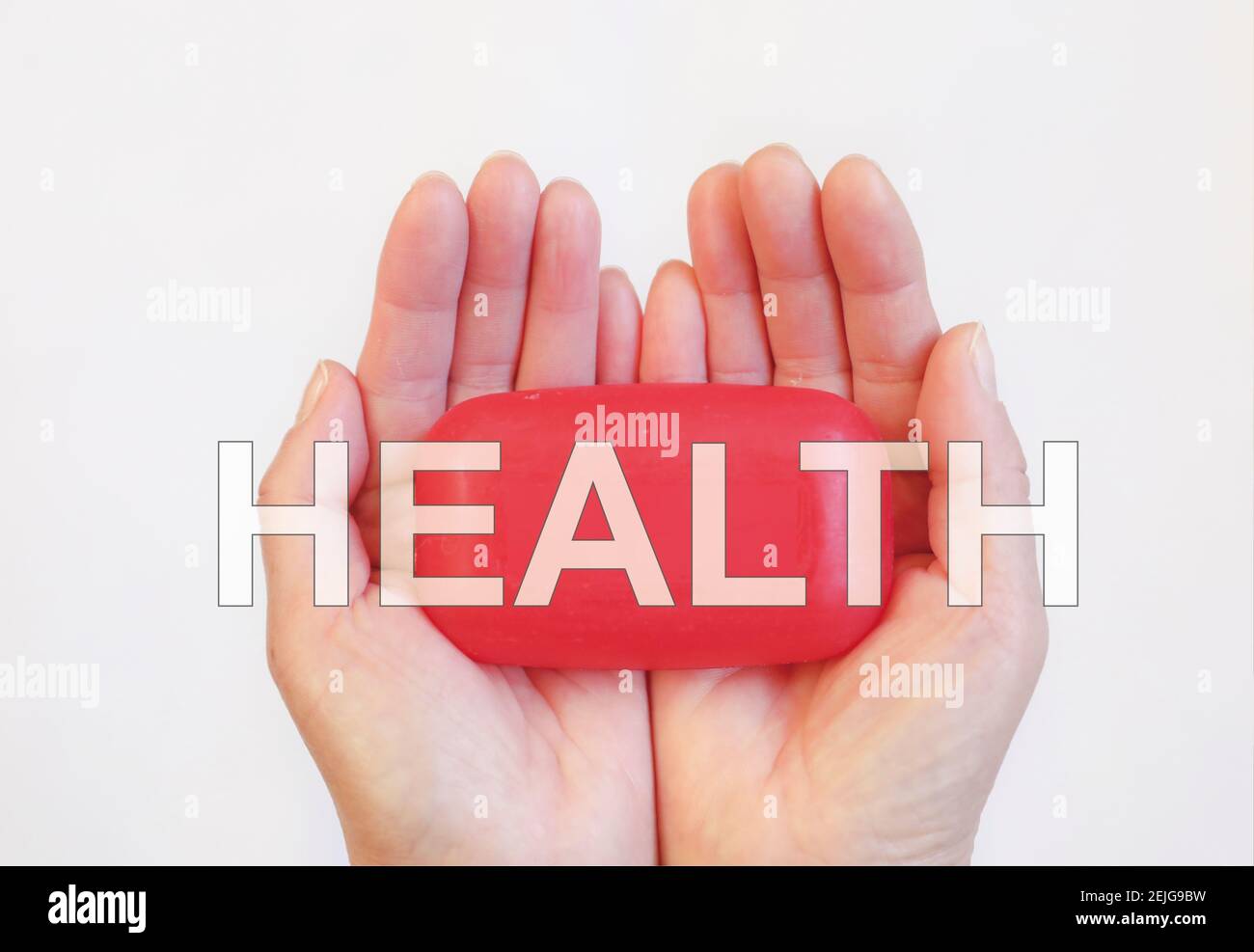 Creative photo: A preson holds a soap. (Photo by Ji Hua/Sipa USA Stock ...