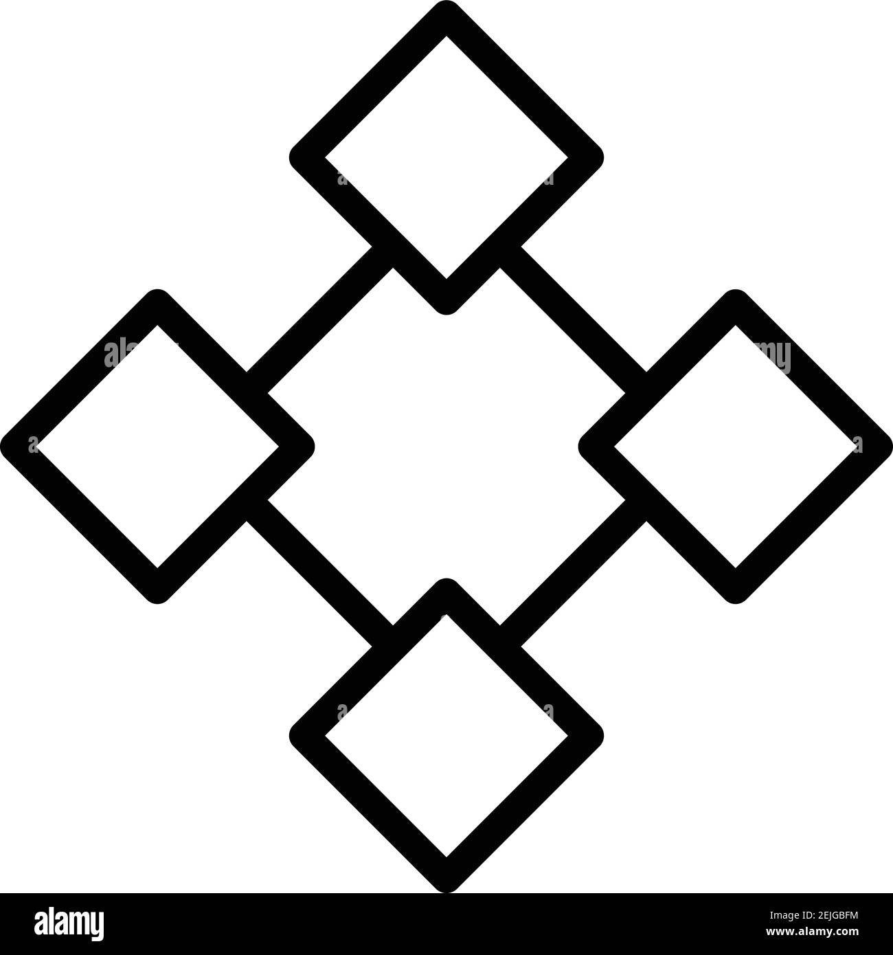 Creative redesign icon. Outline creative redesign vector icon for web ...