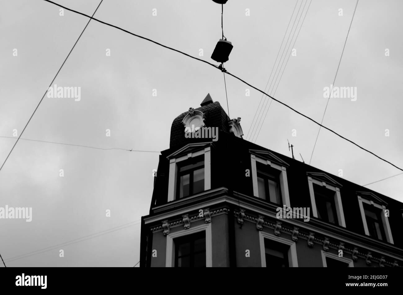 Building architecture in eastern Europe, Riga, Latvia Stock Photo - Alamy