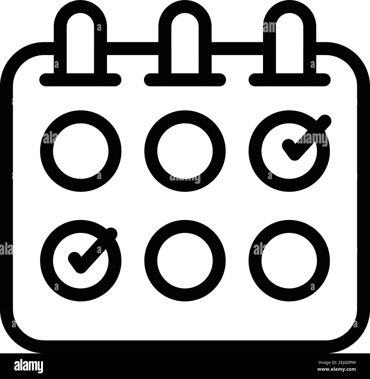 Flexible working icon. Outline flexible working vector icon for web ...