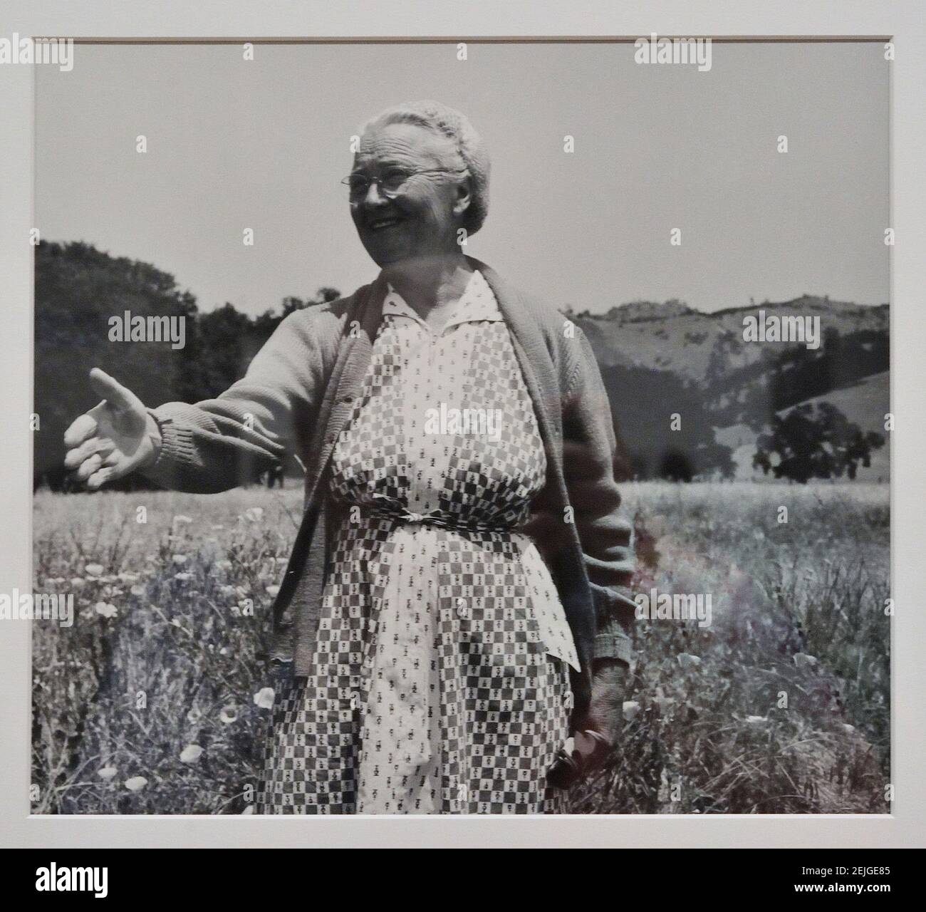 Berryessa Valley, 1956, by Dorothea Lange, on display at the Dorothea ...