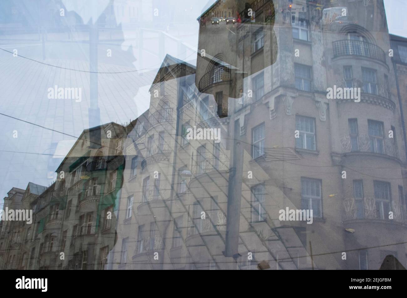 Building architecture in eastern Europe, Riga, Latvia Stock Photo - Alamy