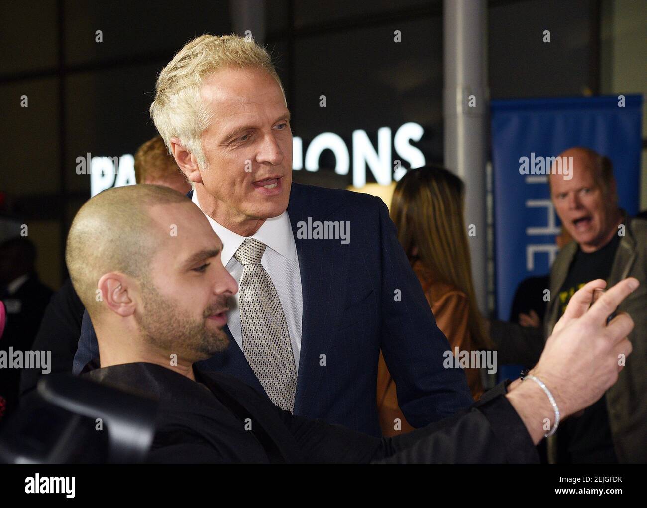 HOLLYWOOD, CALIFORNIA - FEBRUARY 05: Michael Mando and Patrick Fabian ...