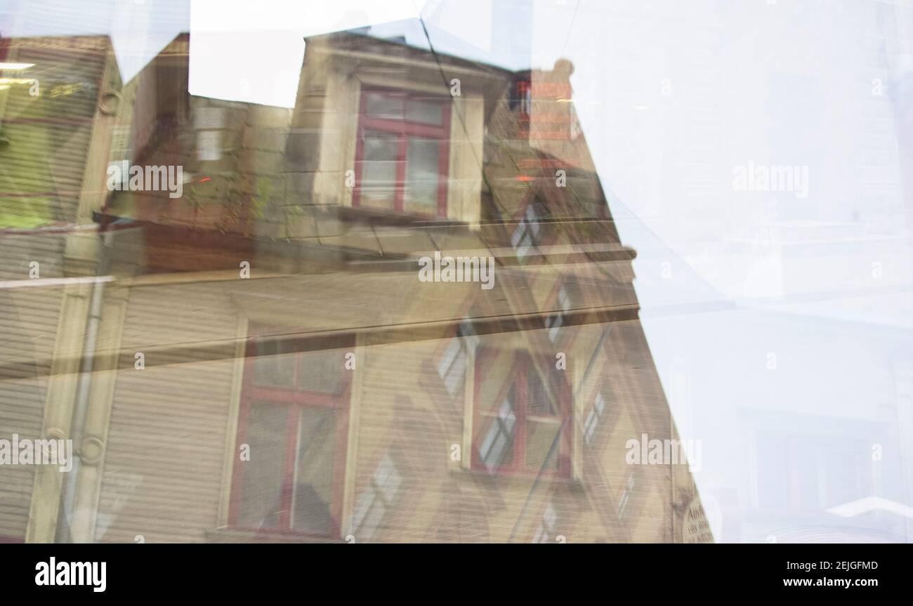 Building architecture in eastern Europe, Riga, Latvia Stock Photo - Alamy