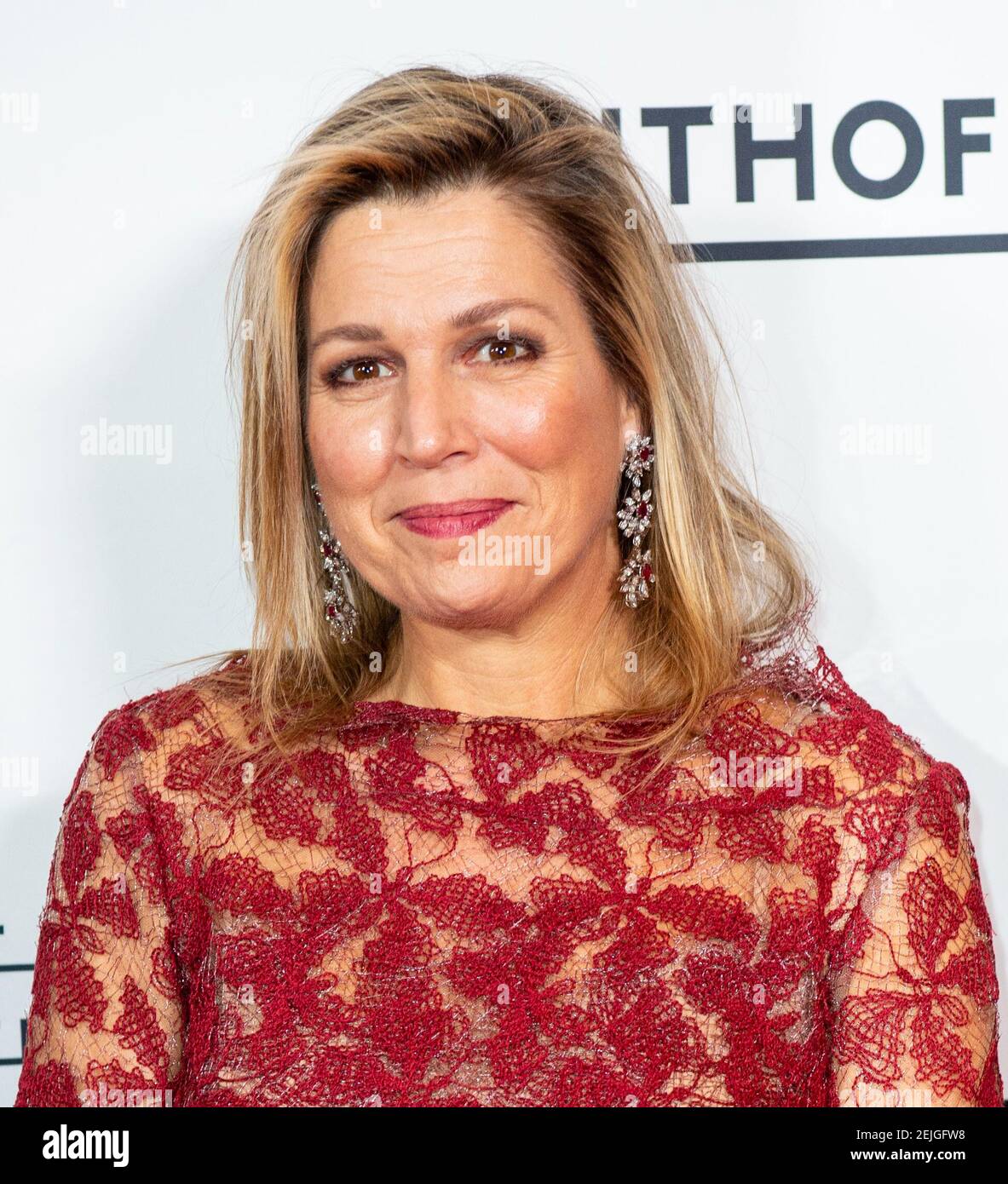 Queen Maxima at the world premiere of Frida by the Dutch National ...