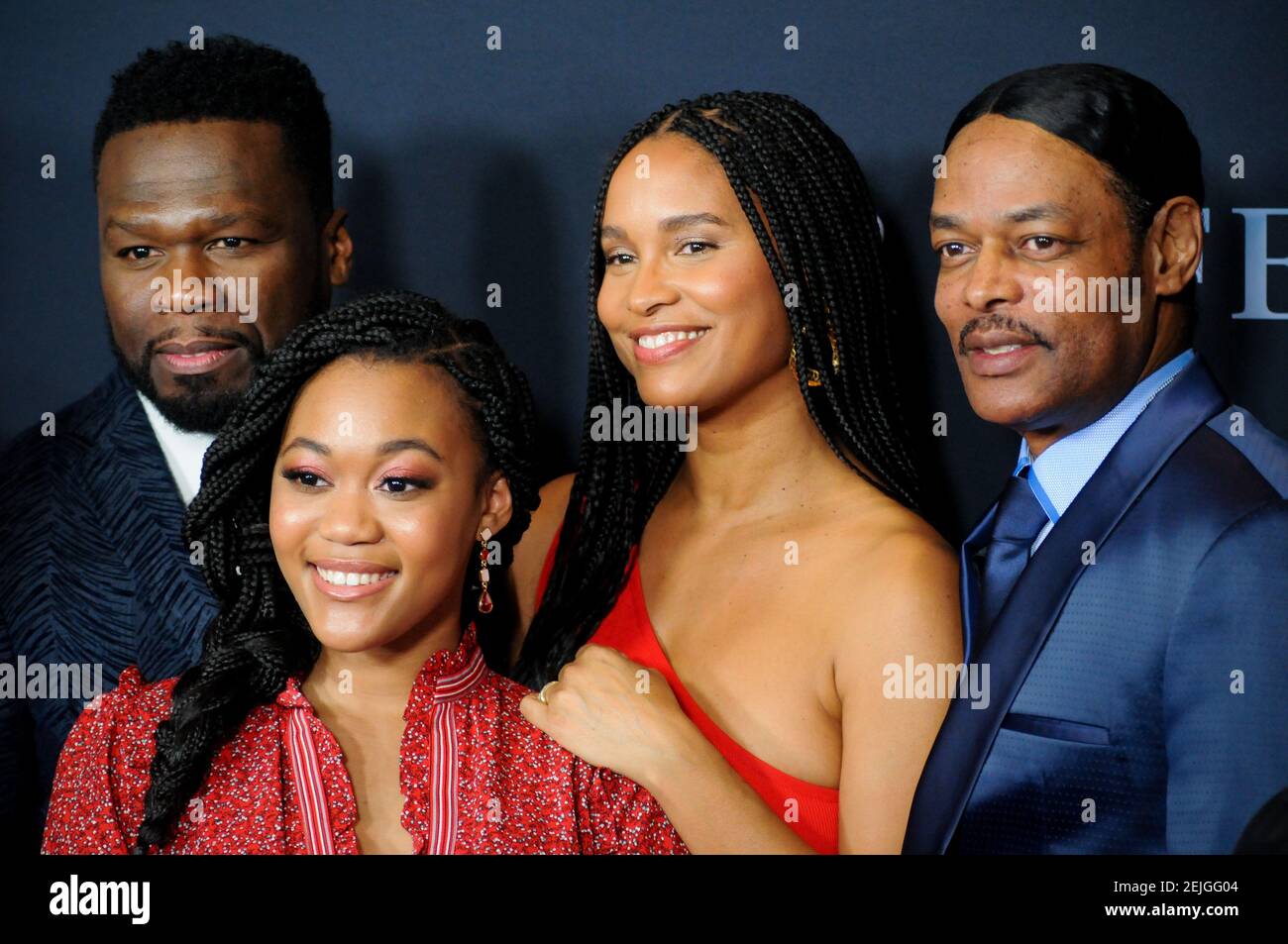 L R Curtis Jackson 50 Cent Tyla Harris Joy Bryant And Isaac Wright Jr Attend The For Life