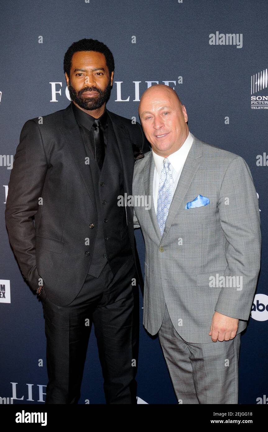 (L-R) Nicholas Pinnock and Christopher Mormando attend the "For Life ...