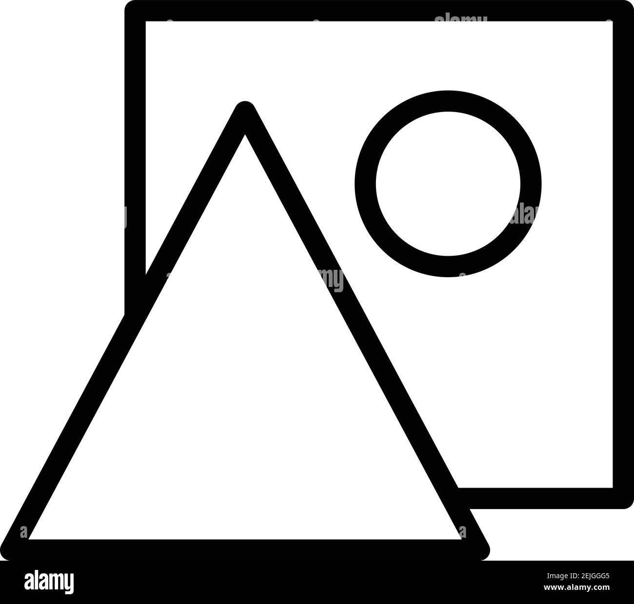 Redesign icon. Outline redesign vector icon for web design isolated on ...