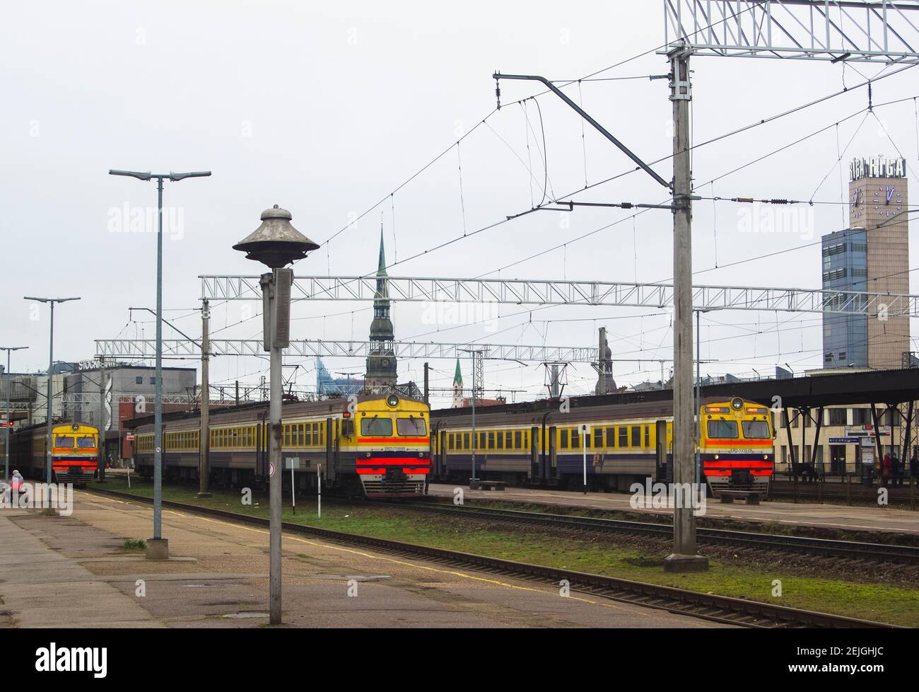 Building architecture in eastern Europe, Riga, Latvia Stock Photo - Alamy