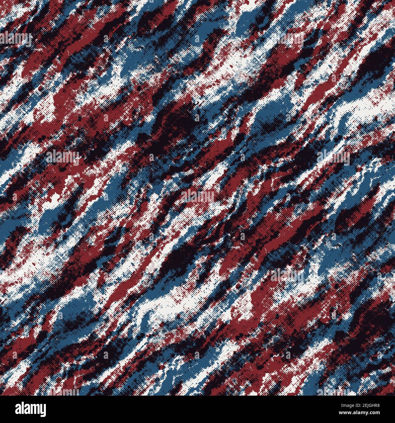 Seamless texture pattern in red blue black white Stock Photo - Alamy