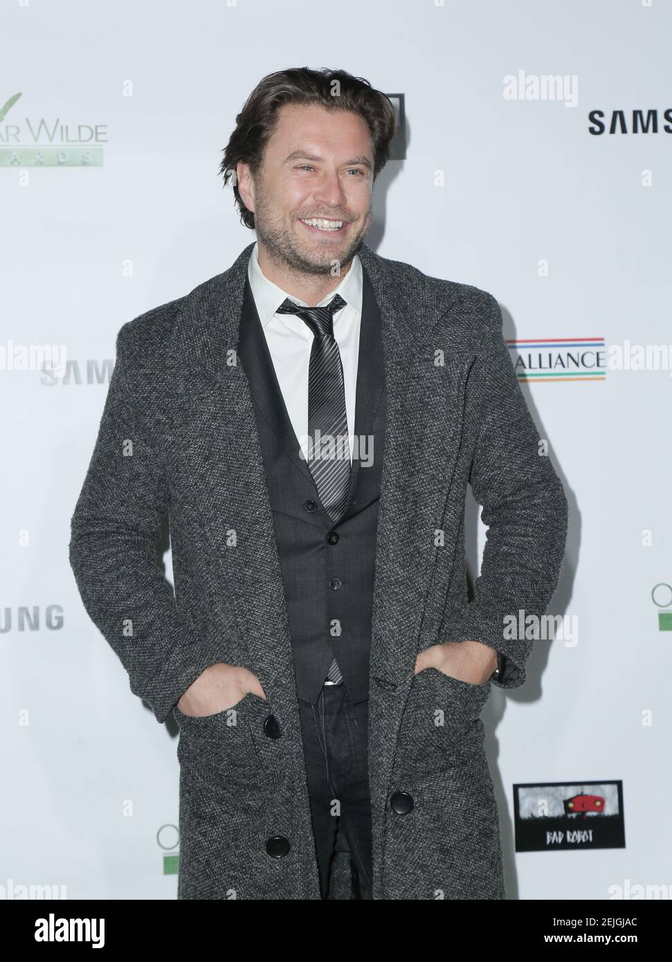Kevin Ryan walking the red carpet at the Oscar Wilde Awards 2020 held ...