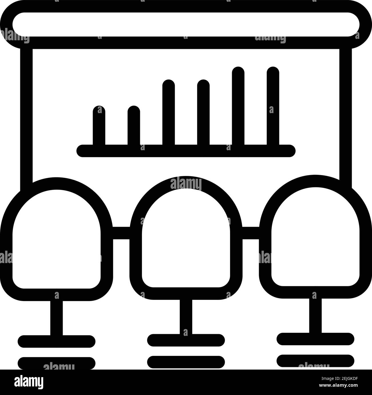 Contribution meeting icon. Outline contribution meeting vector icon for ...