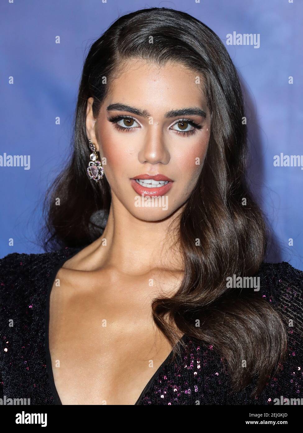 BEVERLY HILLS, LOS ANGELES, CALIFORNIA, USA - FEBRUARY 06: Anna Avila ...