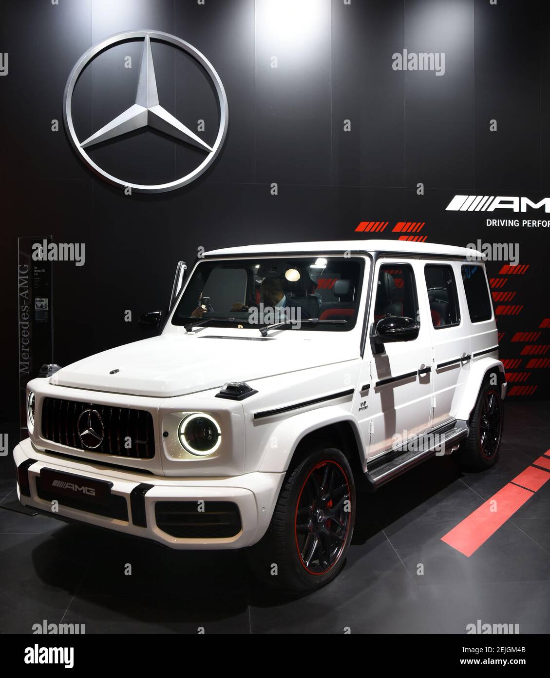 Mercedes AMG G63 S 4 Door Coupe seen displayed at the India Auto Expo ...