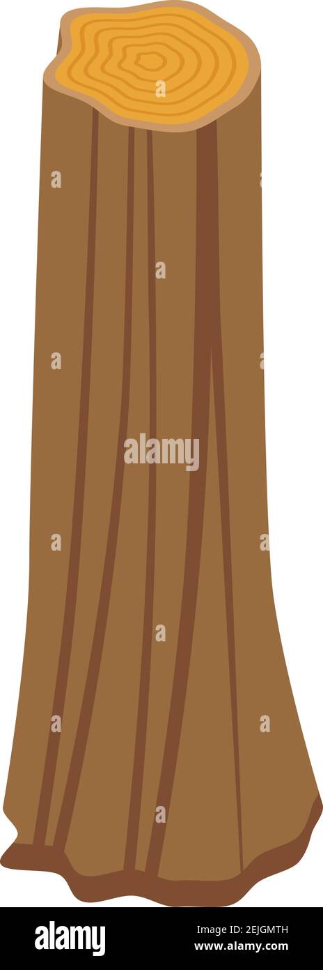 Tree log icon. Isometric of tree log vector icon for web design ...