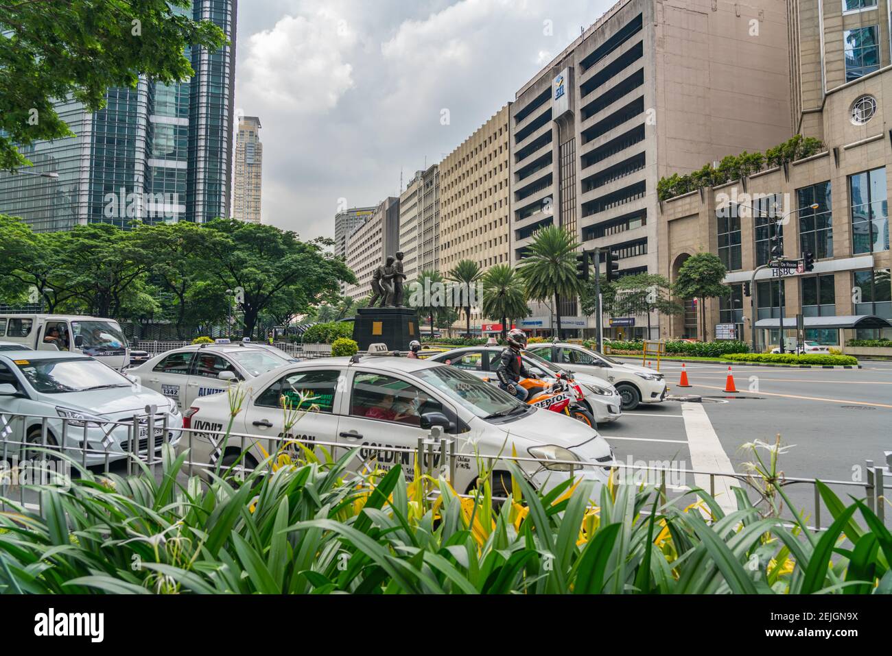 Makati, Metro Manila, Philippines - August 2018: Vertical photo of ...