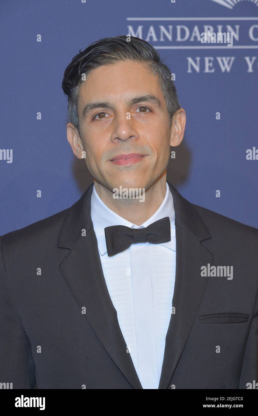 Matthew Lopez attends the 2020 amfAR New York Gala in New York City ...
