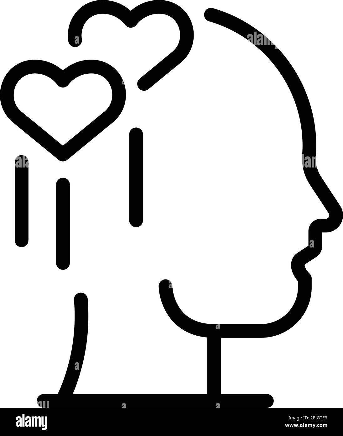 Human contribution icon. Outline human contribution vector icon for web ...