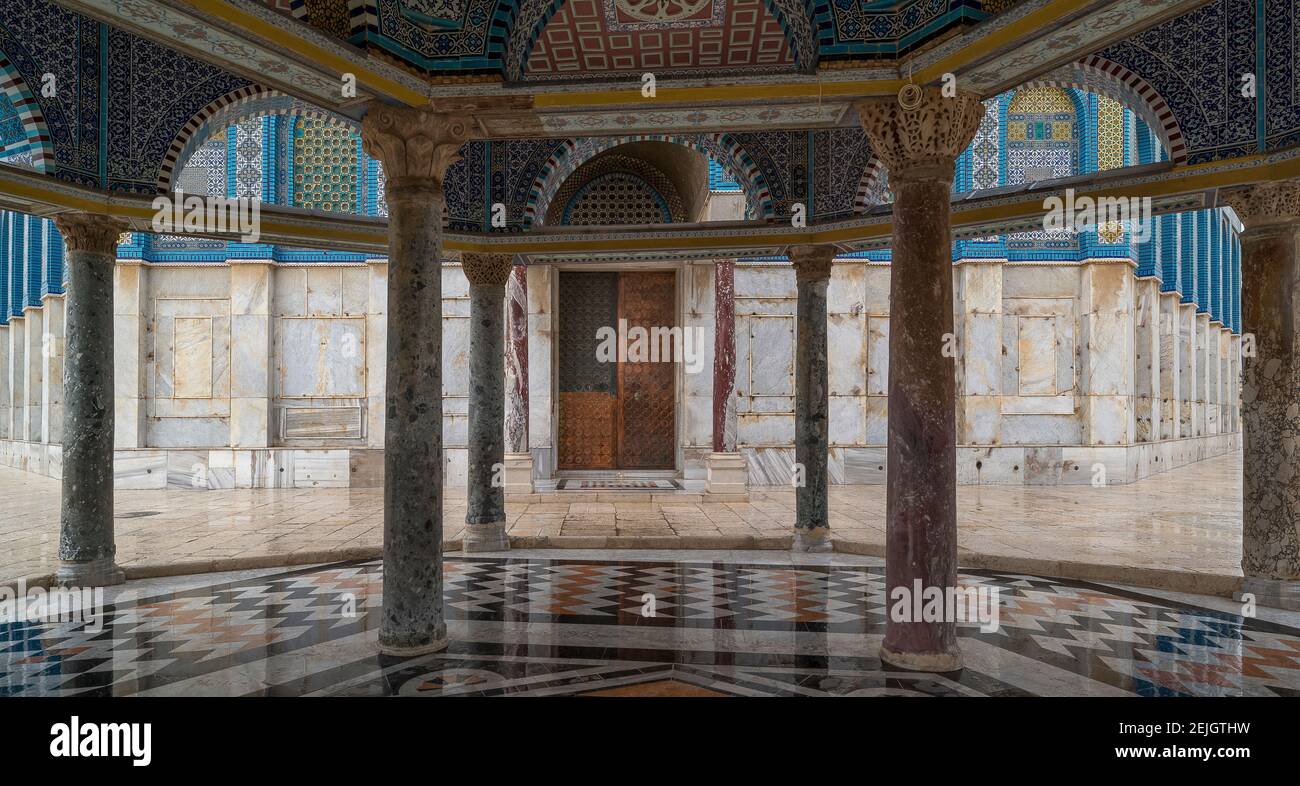 Inside The Temple In Jerusalem