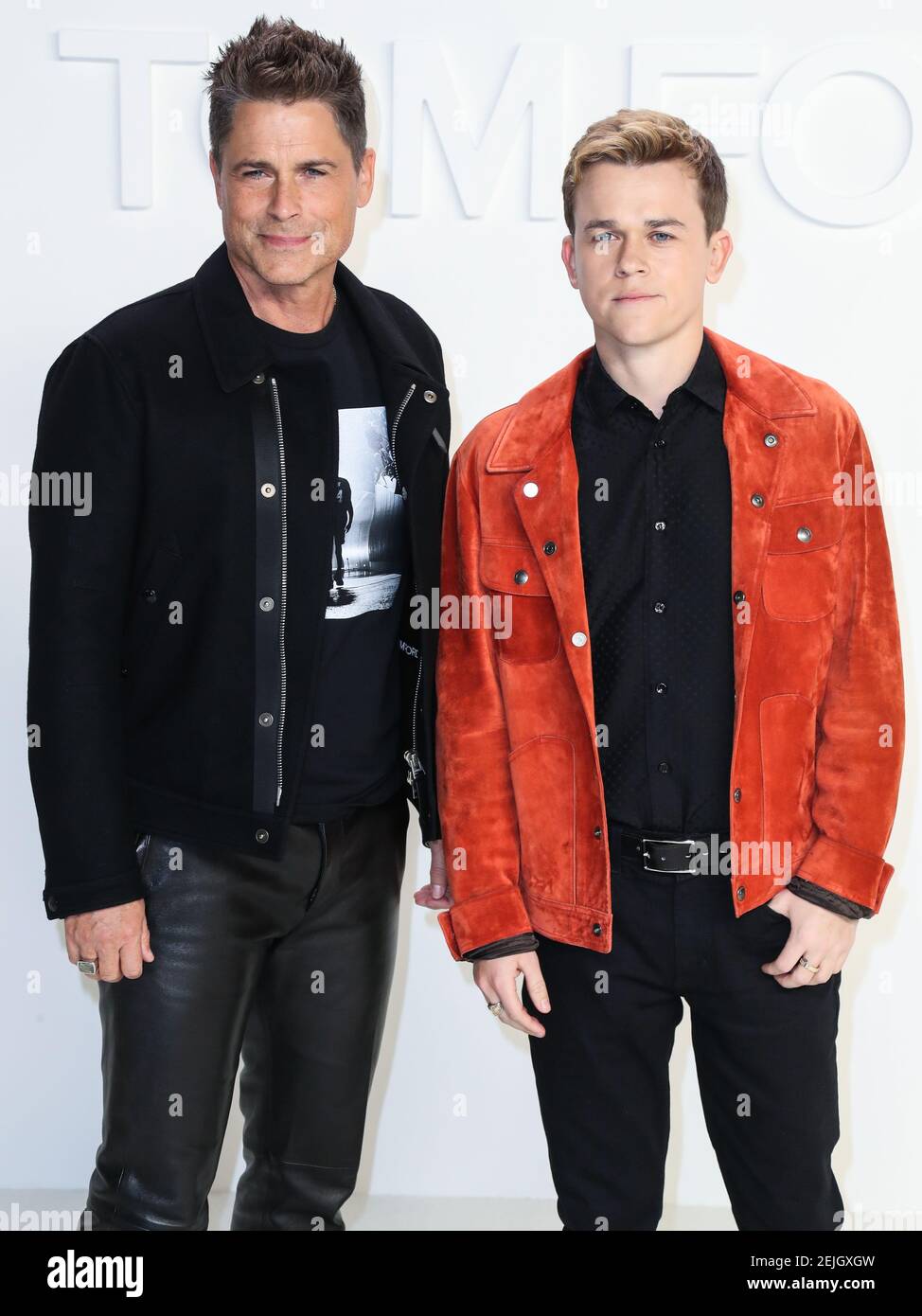 HOLLYWOOD, LOS ANGELES, CALIFORNIA, USA - FEBRUARY 07: Rob Lowe and ...