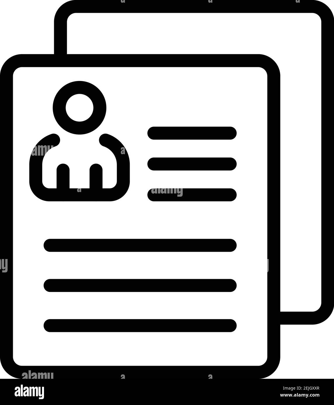 Contribution member icon. Outline contribution member vector icon for ...