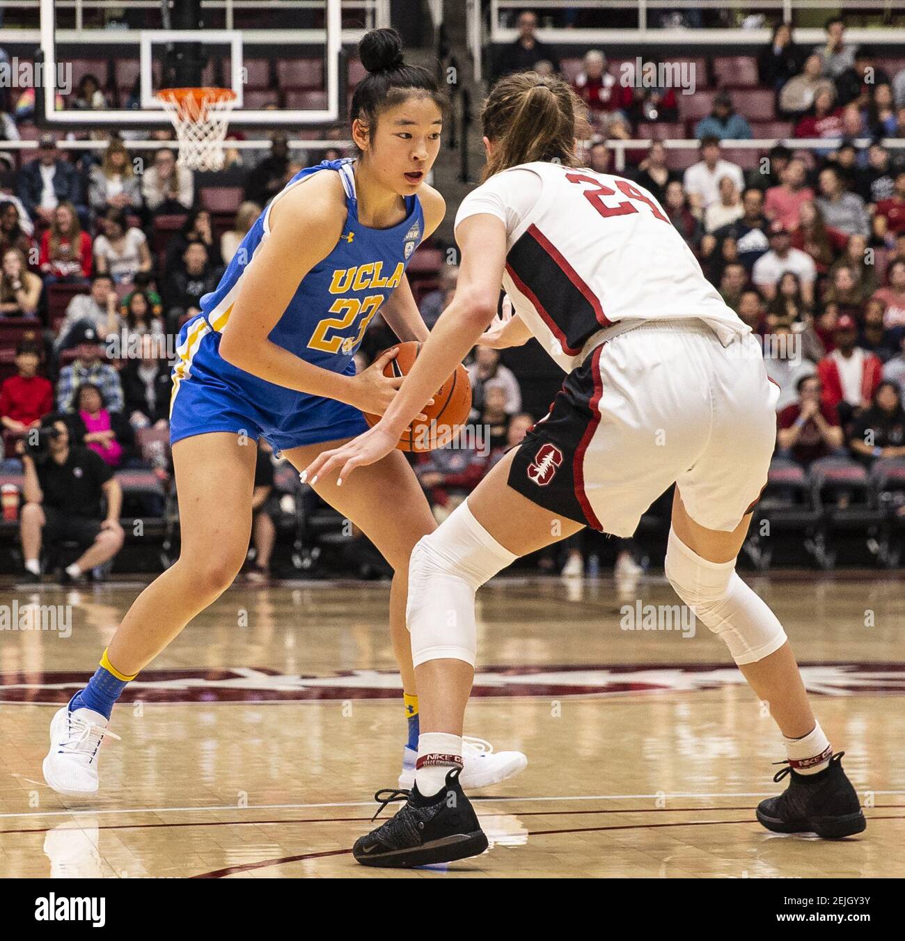 Feb 07, 2020 Stanford, CA, U.S.A. UCLA Bruins guard Natalie Chou (23 ...