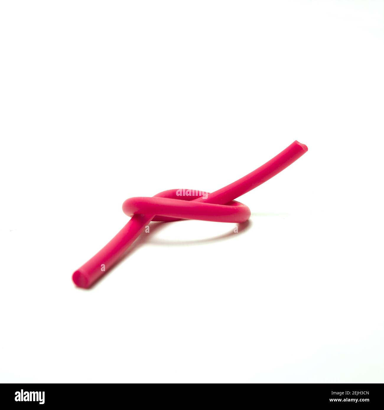 Red cable isolated on hi-res stock photography and images - Alamy