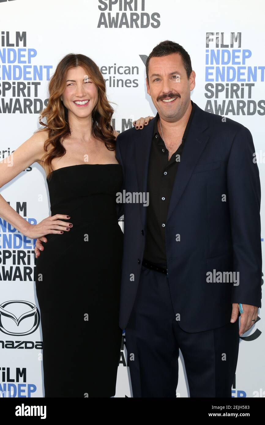 LOS ANGELES - FEB 8: Jackie Sandler and Adam Sandler at the 2020 Film ...