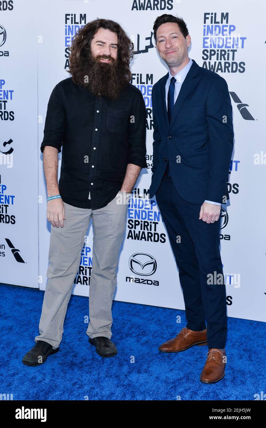 Andrew Patterson and Craig W. Sanger walking on the red carpet at the ...