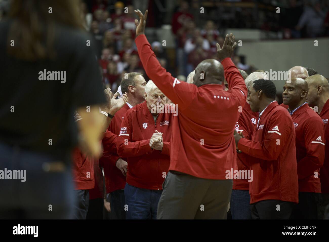 NCAA basketball coach Bob Knight, who took the Indiana Hoosiers to ...
