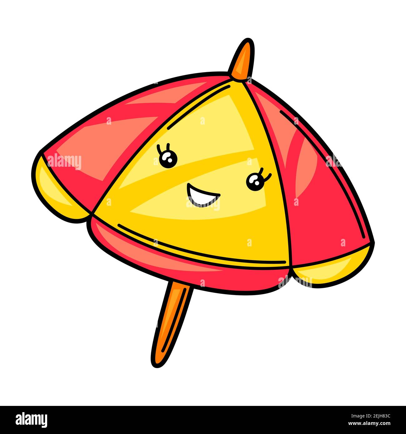 Parasol sun shade Stock Vector Images - Alamy
