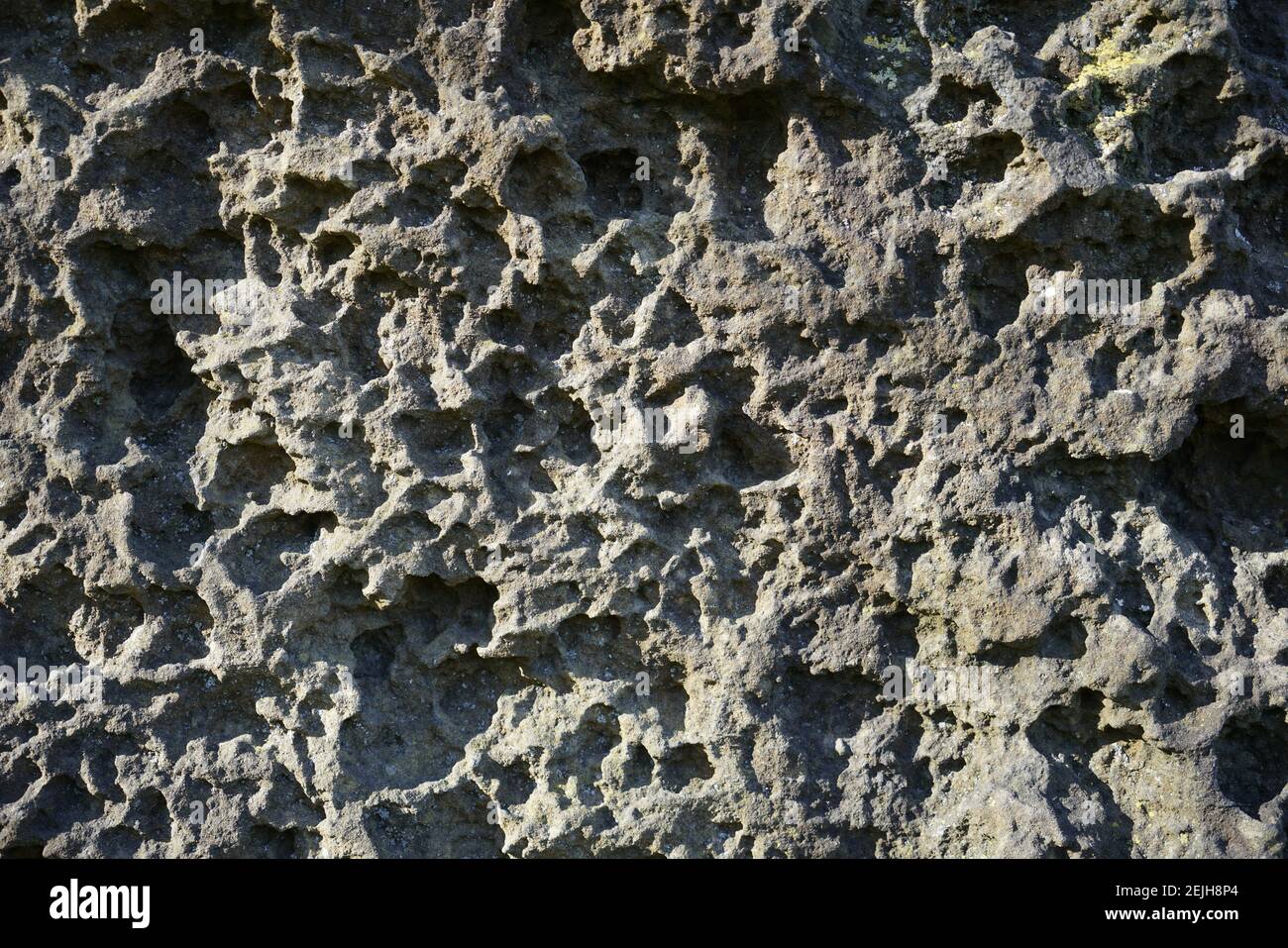 Surface of the lava rock. Structure of lava stones as a background ...