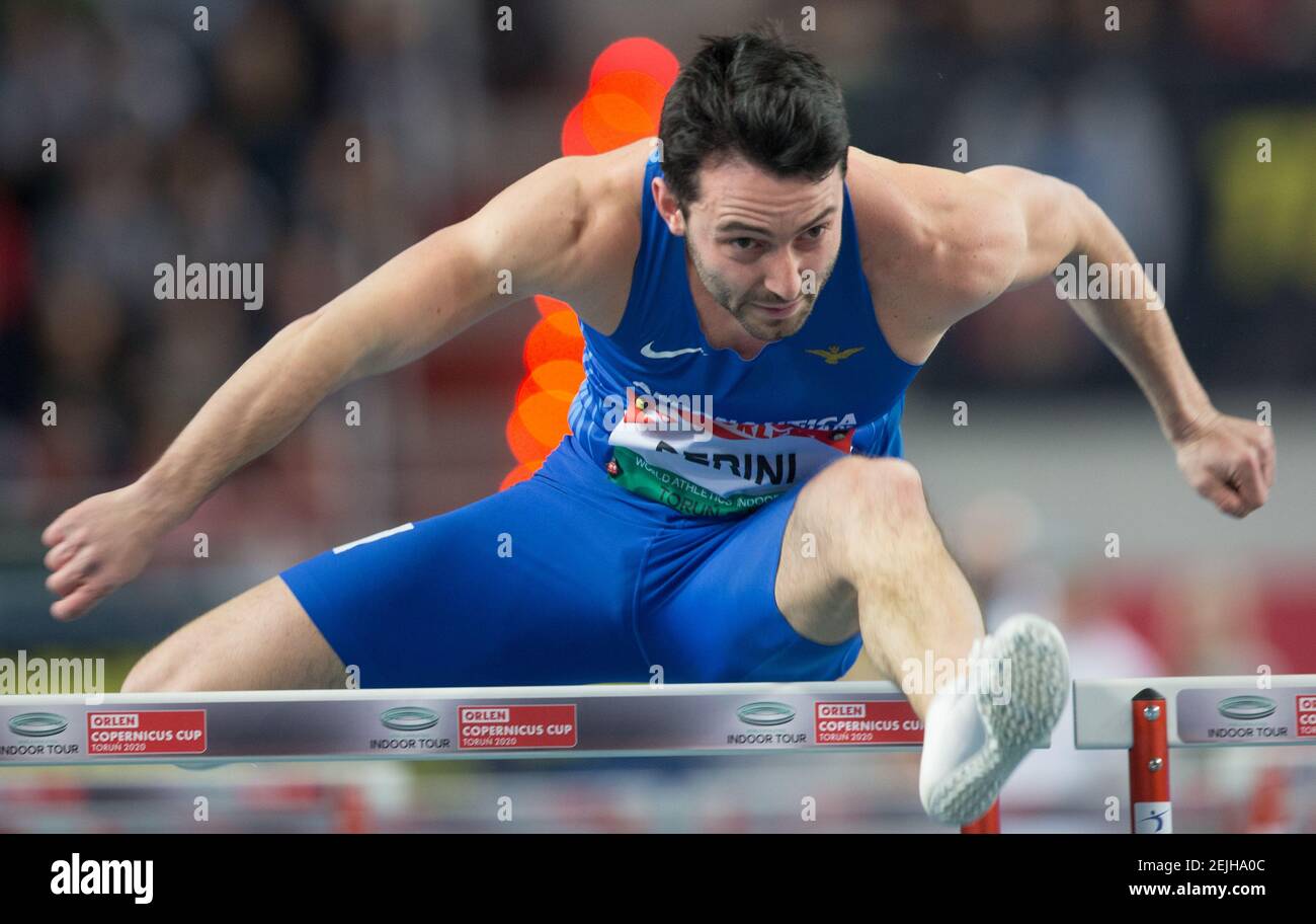 08.02.2020, Torun, lekka atletyka, mityng Copernicus Cup, N/z Lorenzo ...