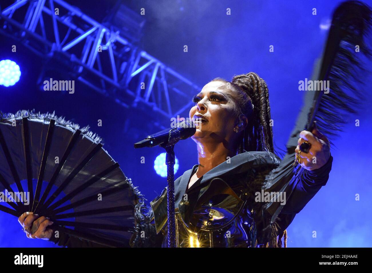 MEXICO CITY, MEXICO - FEBRUARY 8: Alejandra Guzman, 52, performing on ...