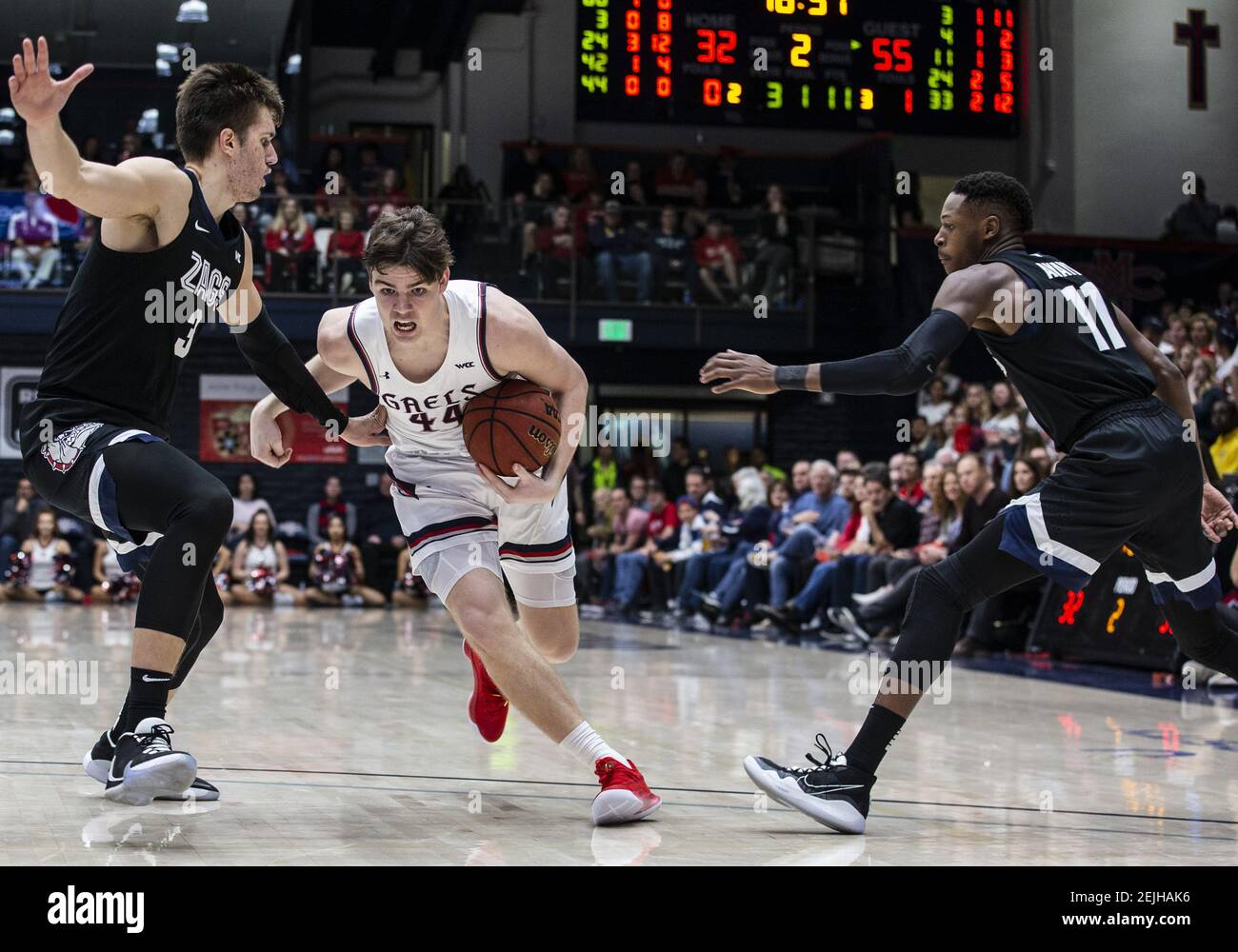 Feb 08, 2020 Moraga, CA U.S.A. St. Mary's Gaels guard Alex Ducas (44 ...