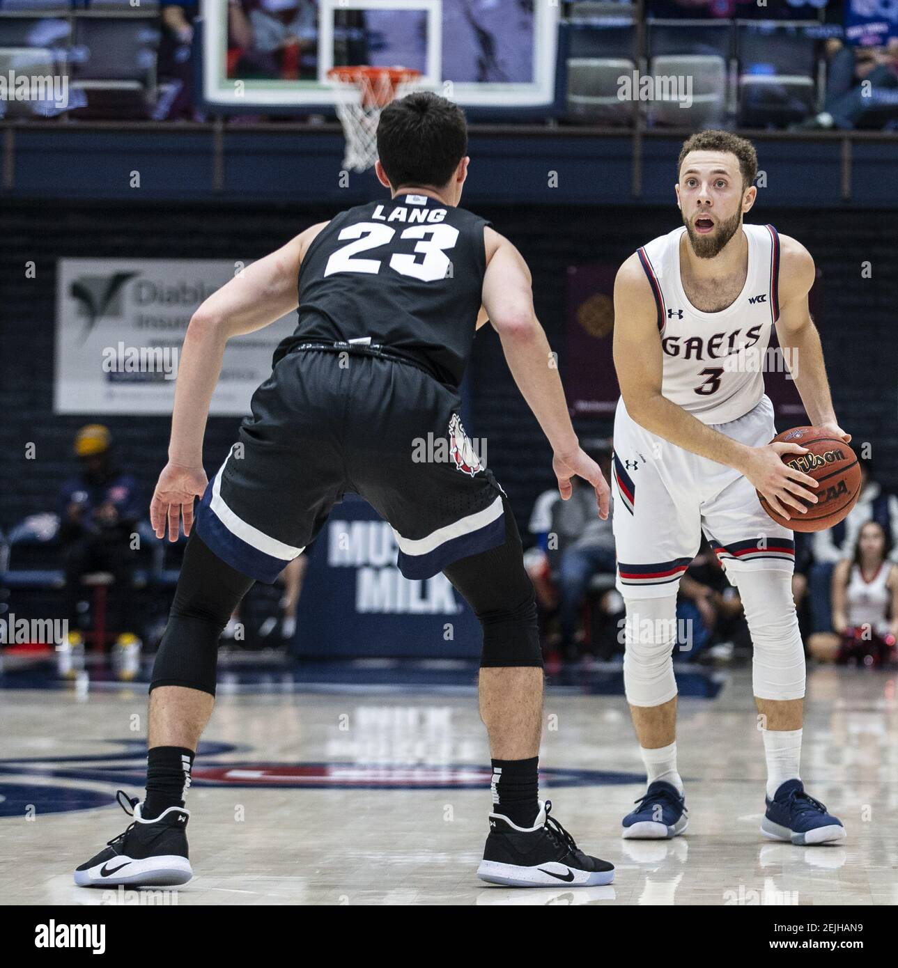 Feb 08, 2020 Moraga, CA U.S.A. St. Mary's Gaels guard Jordan Ford (3 ...