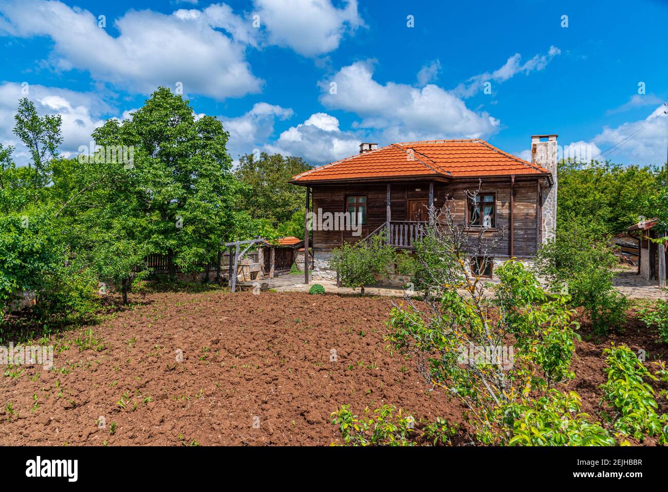 Poor european rural village garden hi-res stock photography and images ...