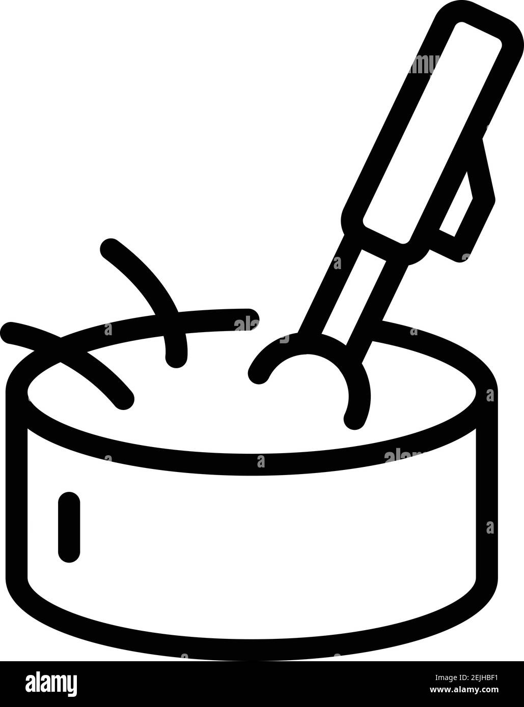 Mixed food icon. Outline mixed food vector icon for web design isolated ...