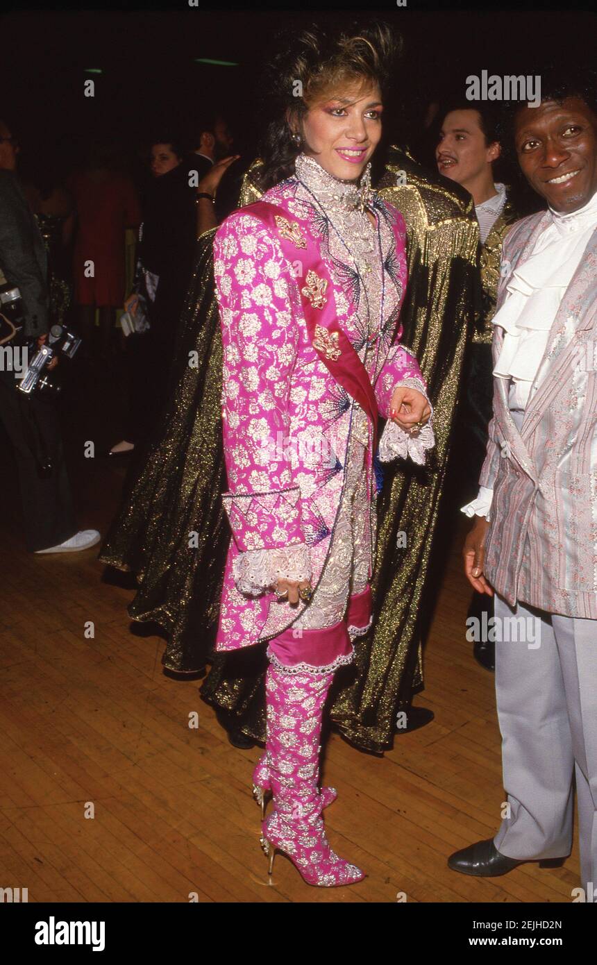 Sheila E. at the 13th Annual American Music Awards on January 27, 1986 ...