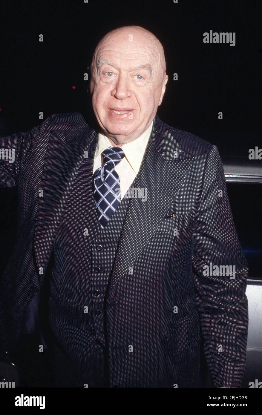 Otto Preminger Circa 1983 Credit: Ralph Dominguez/MediaPunch Stock ...