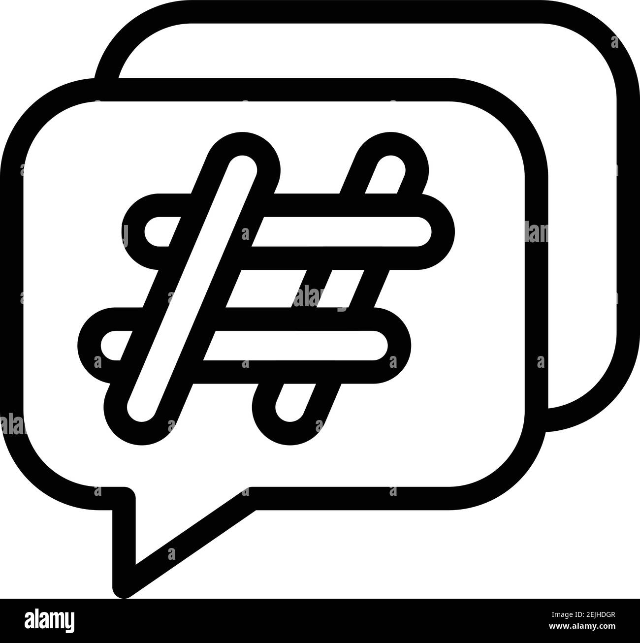 Repost media icon. Outline repost media vector icon for web design ...