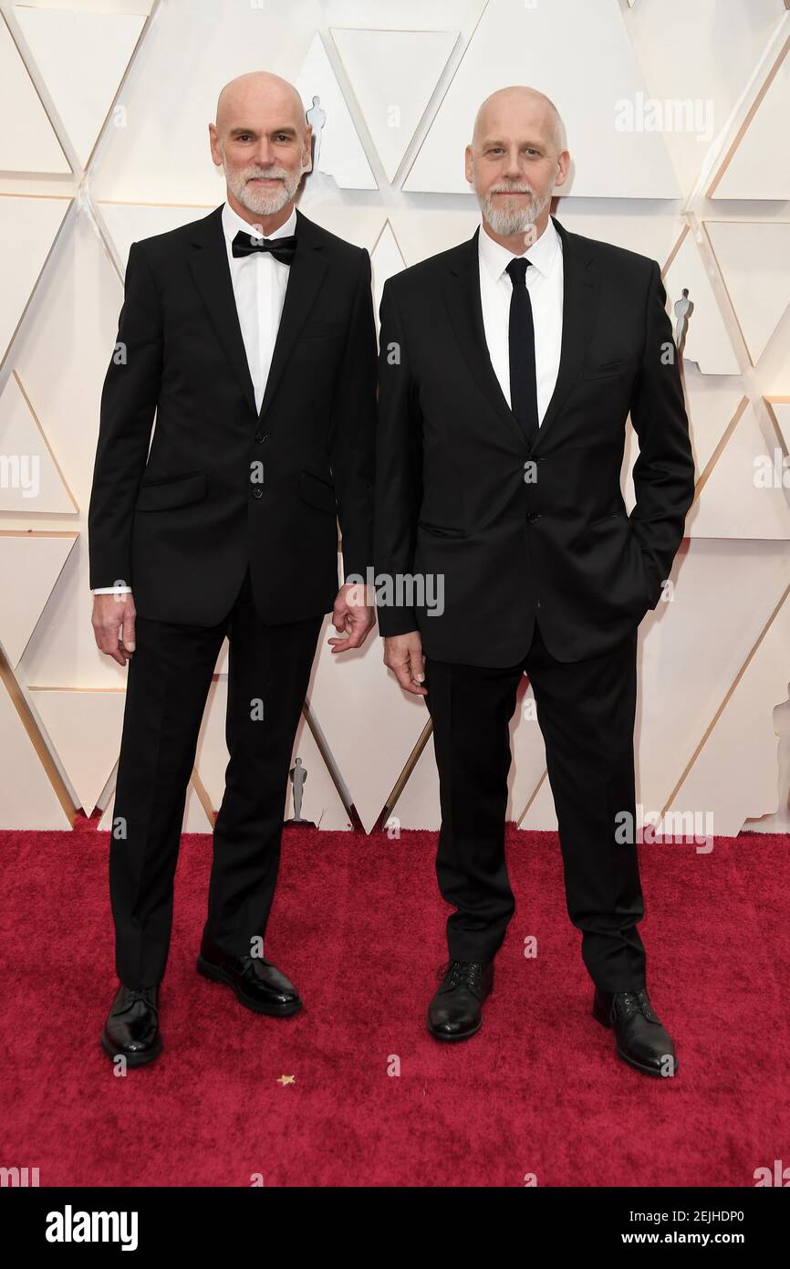 Paul Gooch and David White walking on the red carpet at the 92nd Annual ...